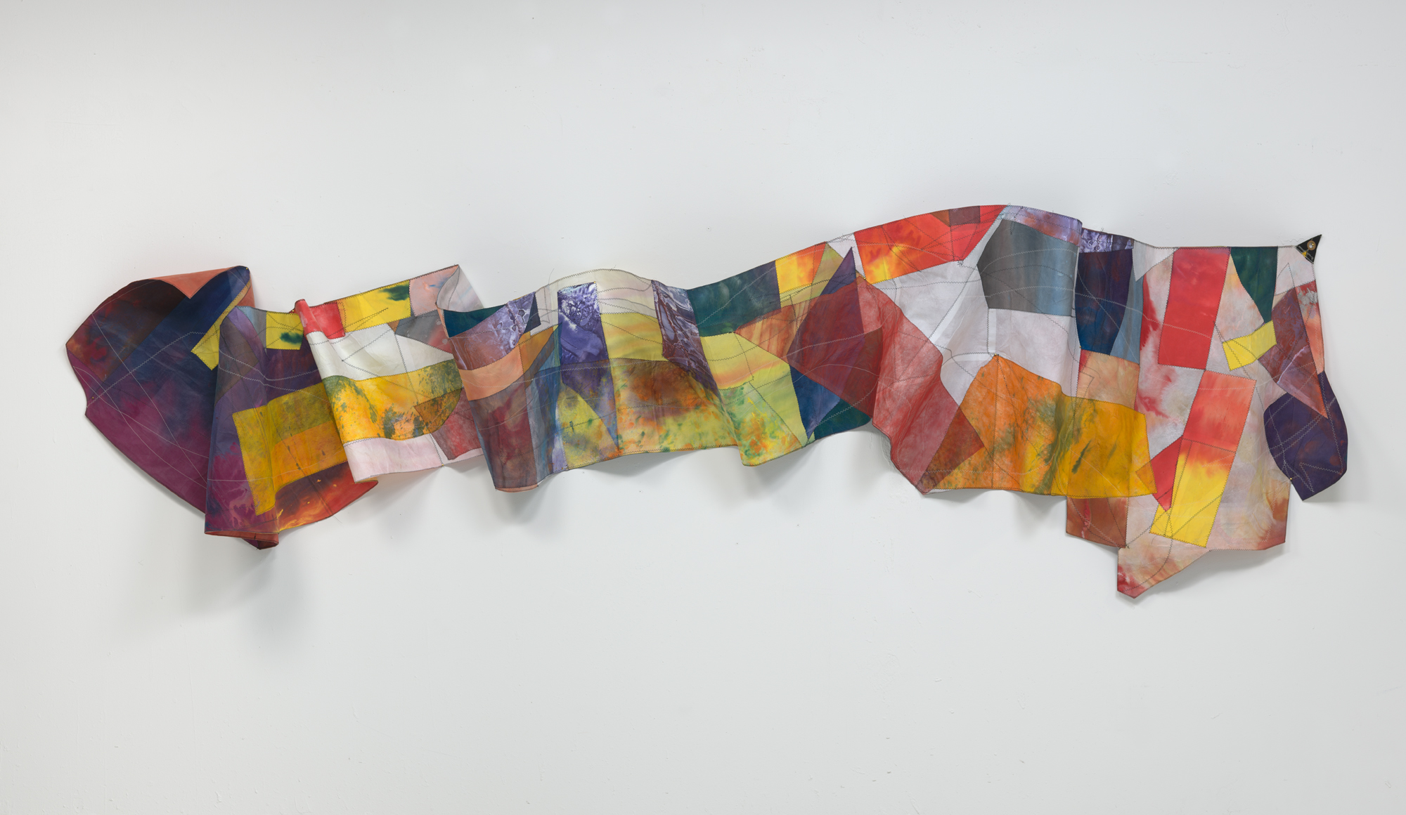 Sam Gilliam: Sewing Fields at the Irish Museum of Modern Art | Sam ...